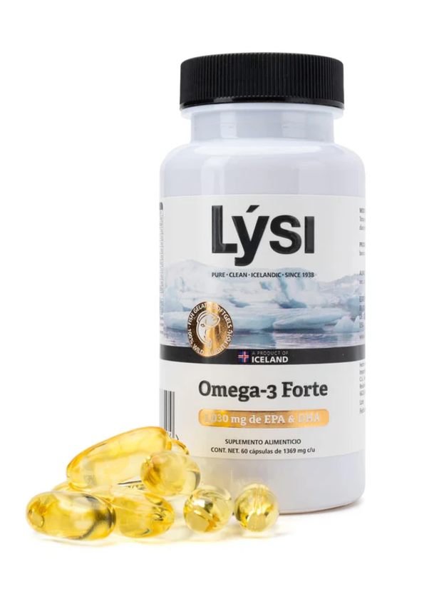 Omega 3 Lysi capsulas – Nourish Nation Mx