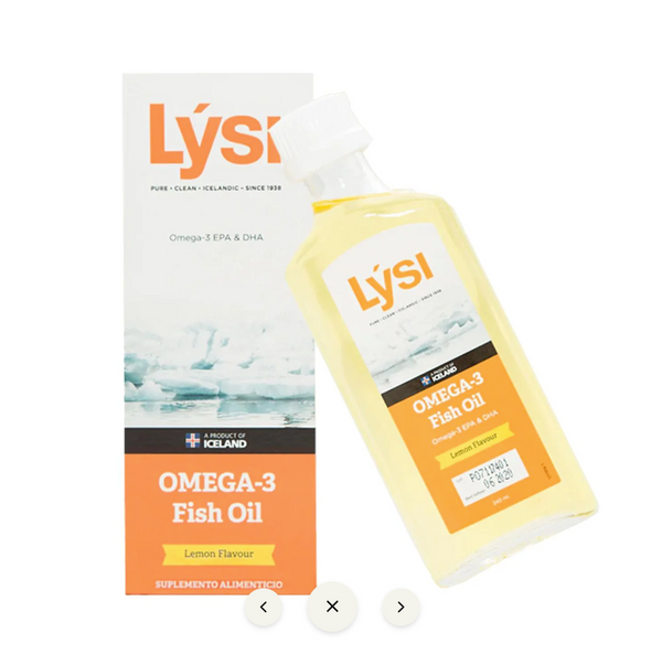 Omega 3 Aceite de pescado (solo Omega 3) Lysi – Nourish Nation Mx